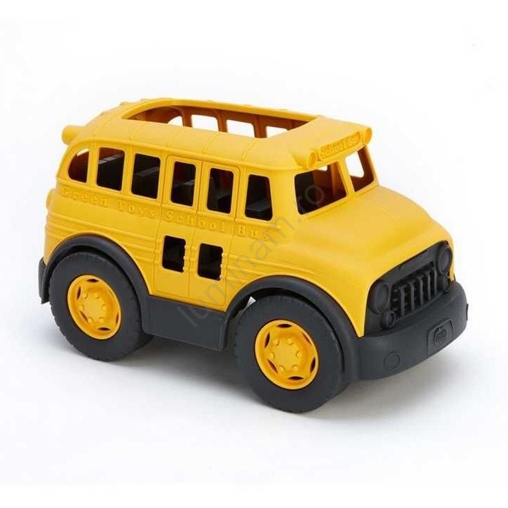 Autobuz școlar Green Toys galben/negru | Luminam