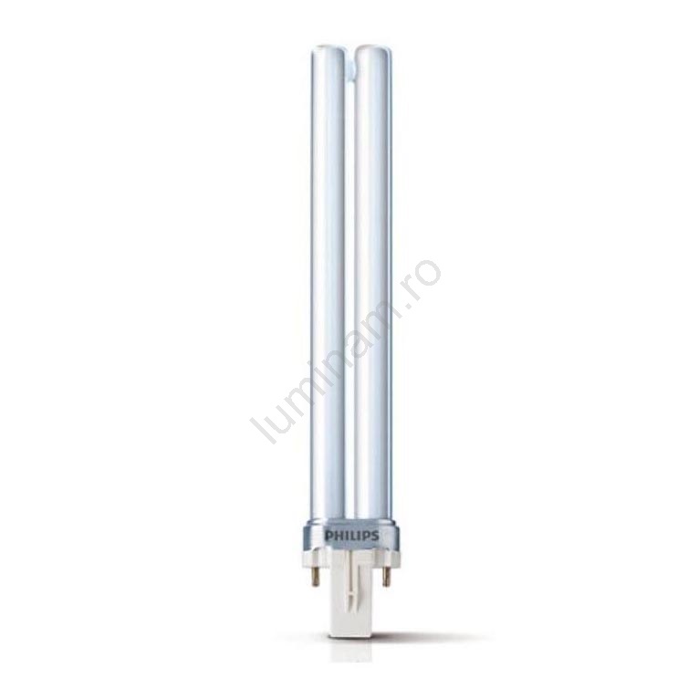 Bec fluorescent compact Philips G23/9W/230V 2700K | Luminam
