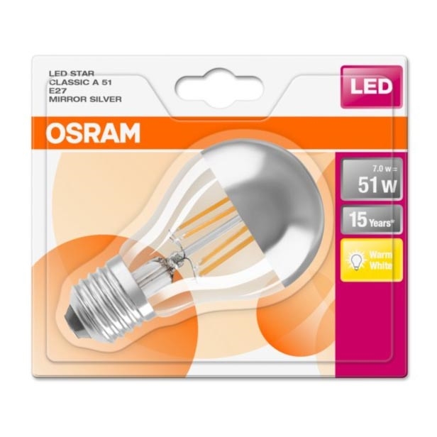 Bec LED RETROFIT E27/7W/230V 2700K - Osram | Luminam