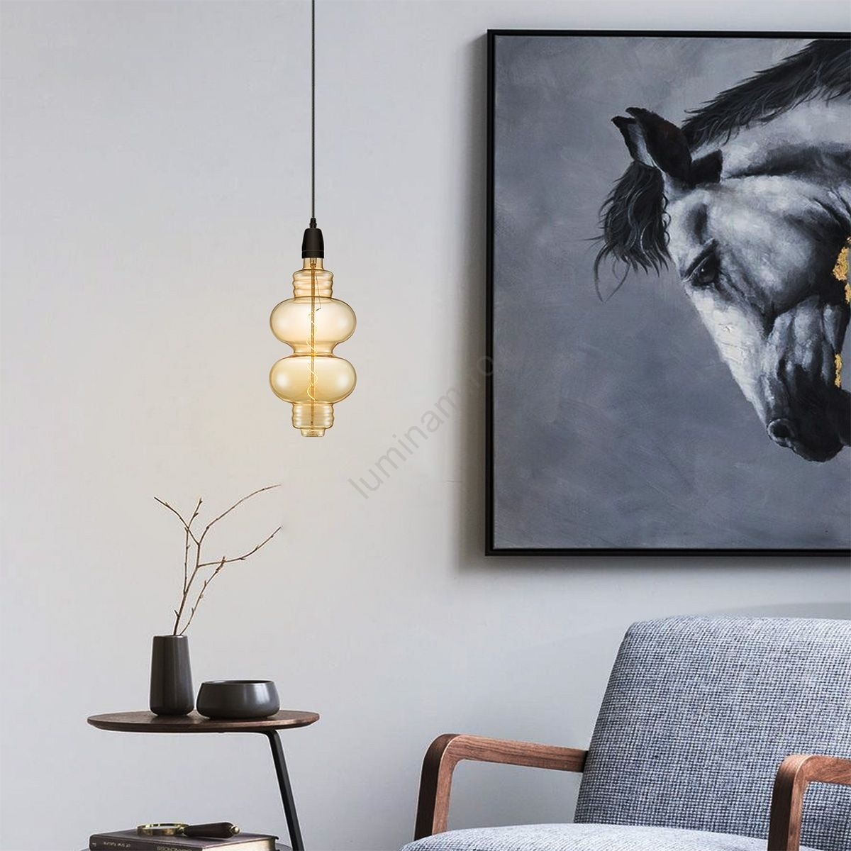 Bec LED vintage Edison E27/4W/230V 2700K CRI 90 dimabil | Luminam