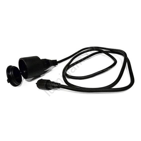 Cablu exterior EASY CONNECT 1m cu priză, IP44 | Luminam