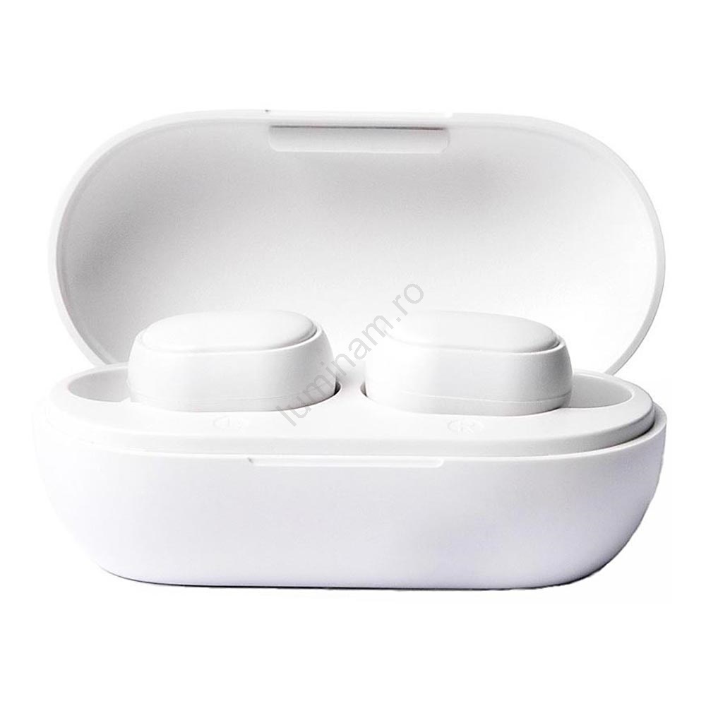 Căști fără fir Dots Basic IPX4 alb | Luminam