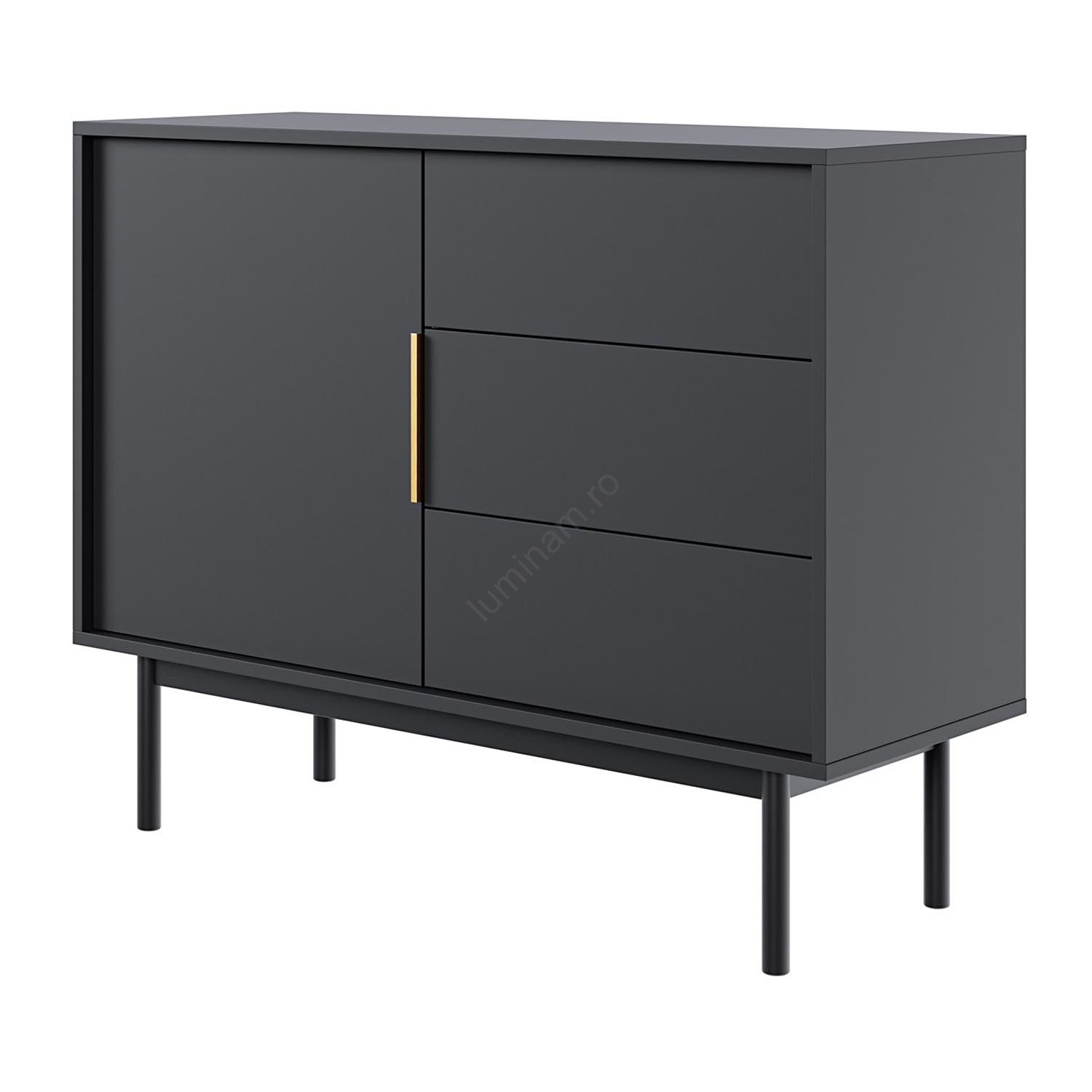 Comodă ELI neagră | Luminam
