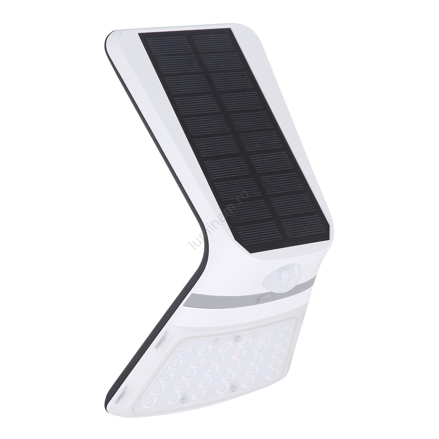 Corp de iluminat LED cu senzor SOLAR LED/3,5W/3V IP44 22,6 cm Globo ...