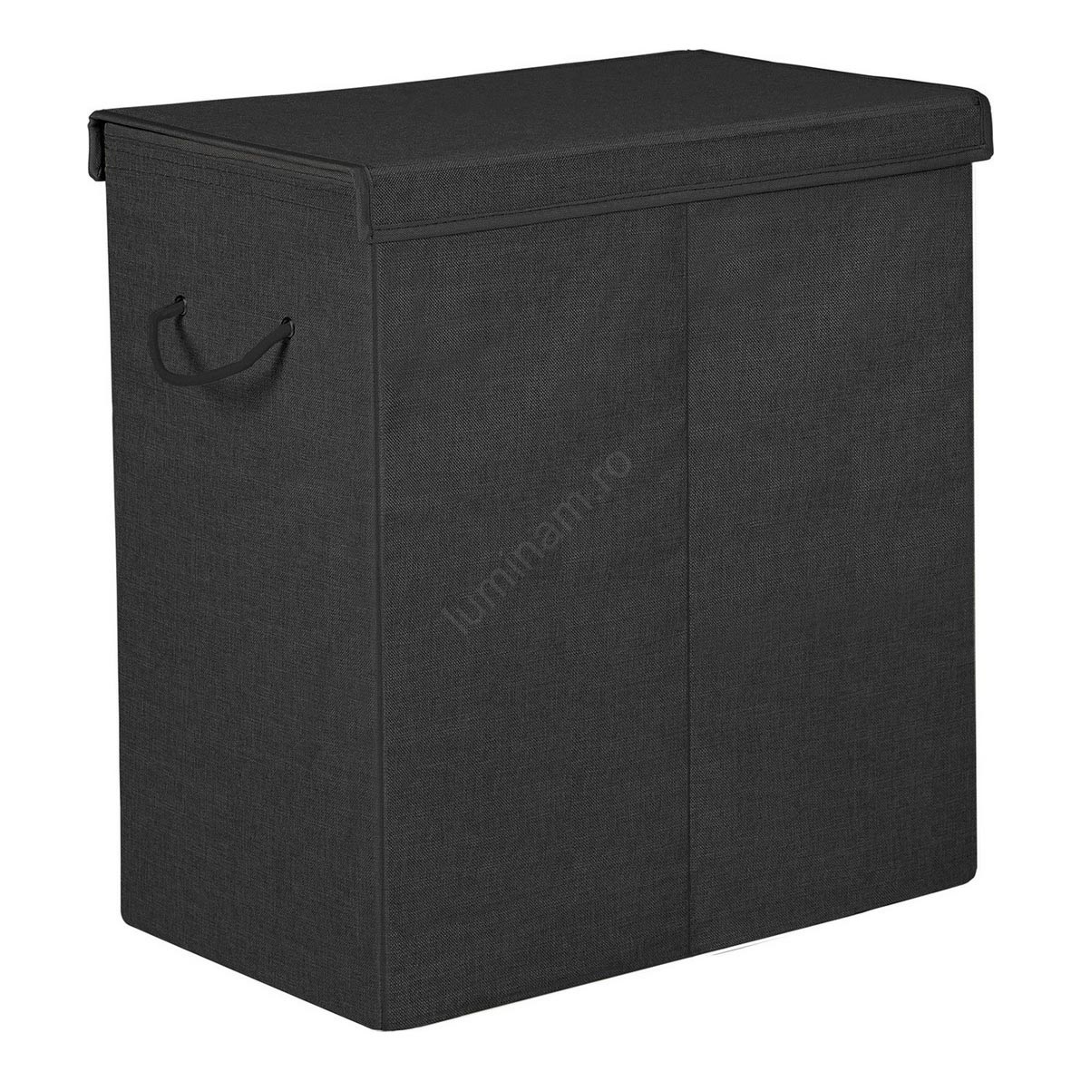 Coș pentru rufe NASH, negru | Luminam