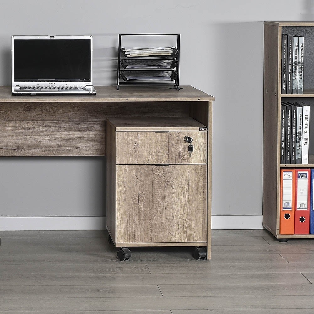 Dulap de birou 61x41 cm maro | Luminam