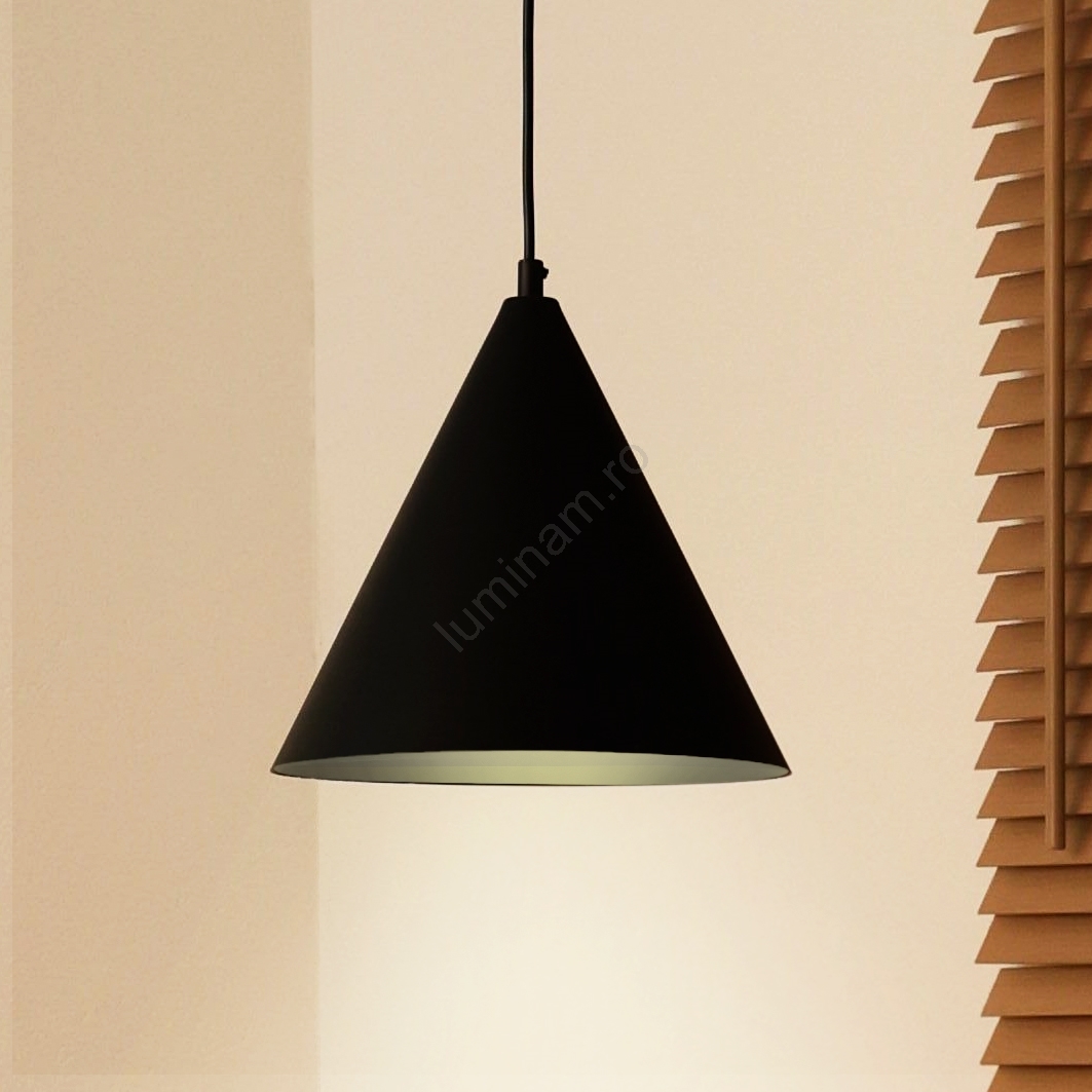 Duolla - Pendul pe cablu IRONLINE 1xG9/3W/230V Ø25 cm negru | Luminam