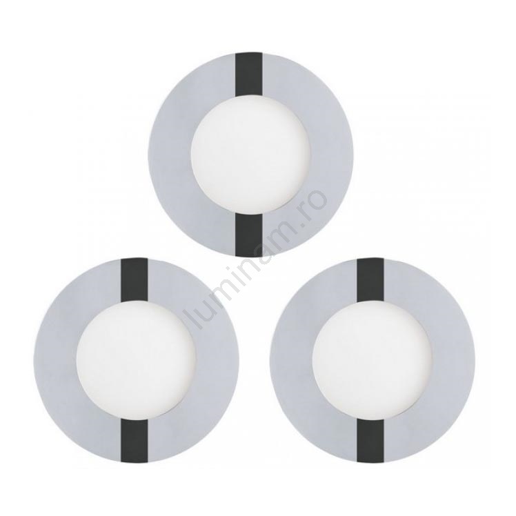 Eglo 78733 - Set de 3 spoturi LED încastrate pentru baie FUEVA 1x LED/2 ...