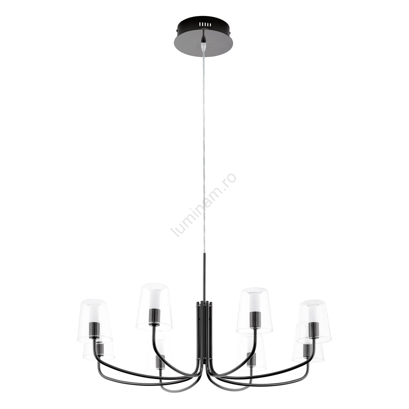 Eglo 95006 - LED Lustra NOVENTA 8xLED/3,3W/230V | Luminam