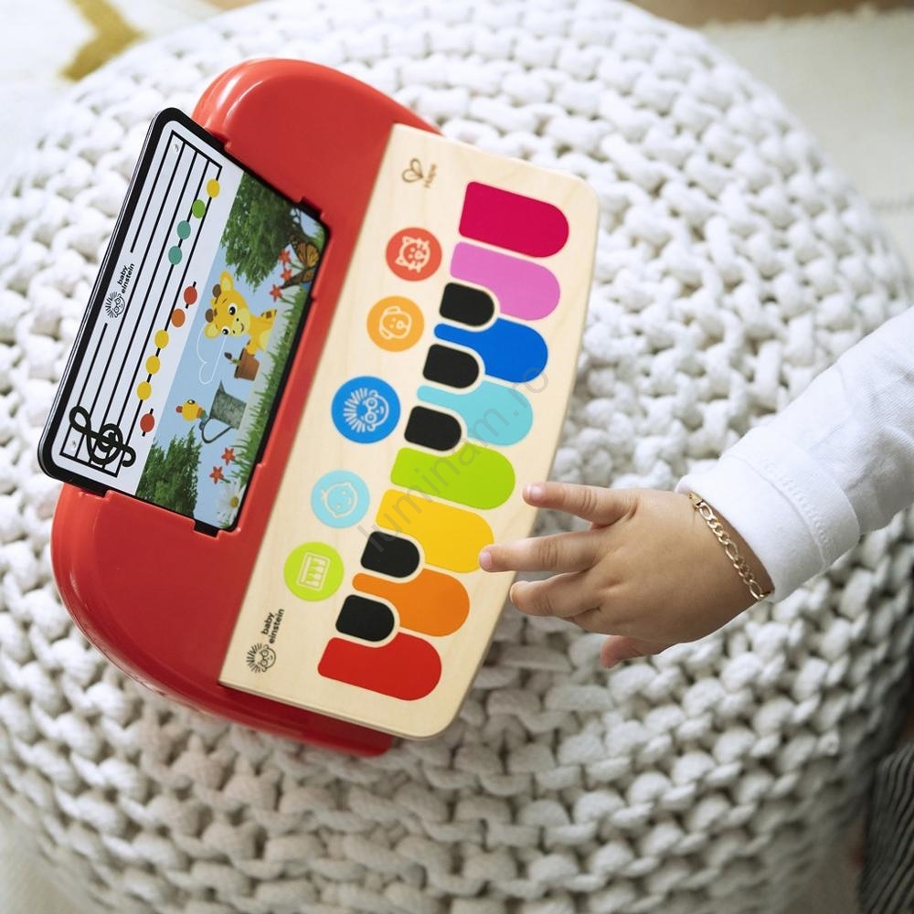 Jucărie muzicală din lemn MAGIC TOUCH pian Baby Einstein | Luminam