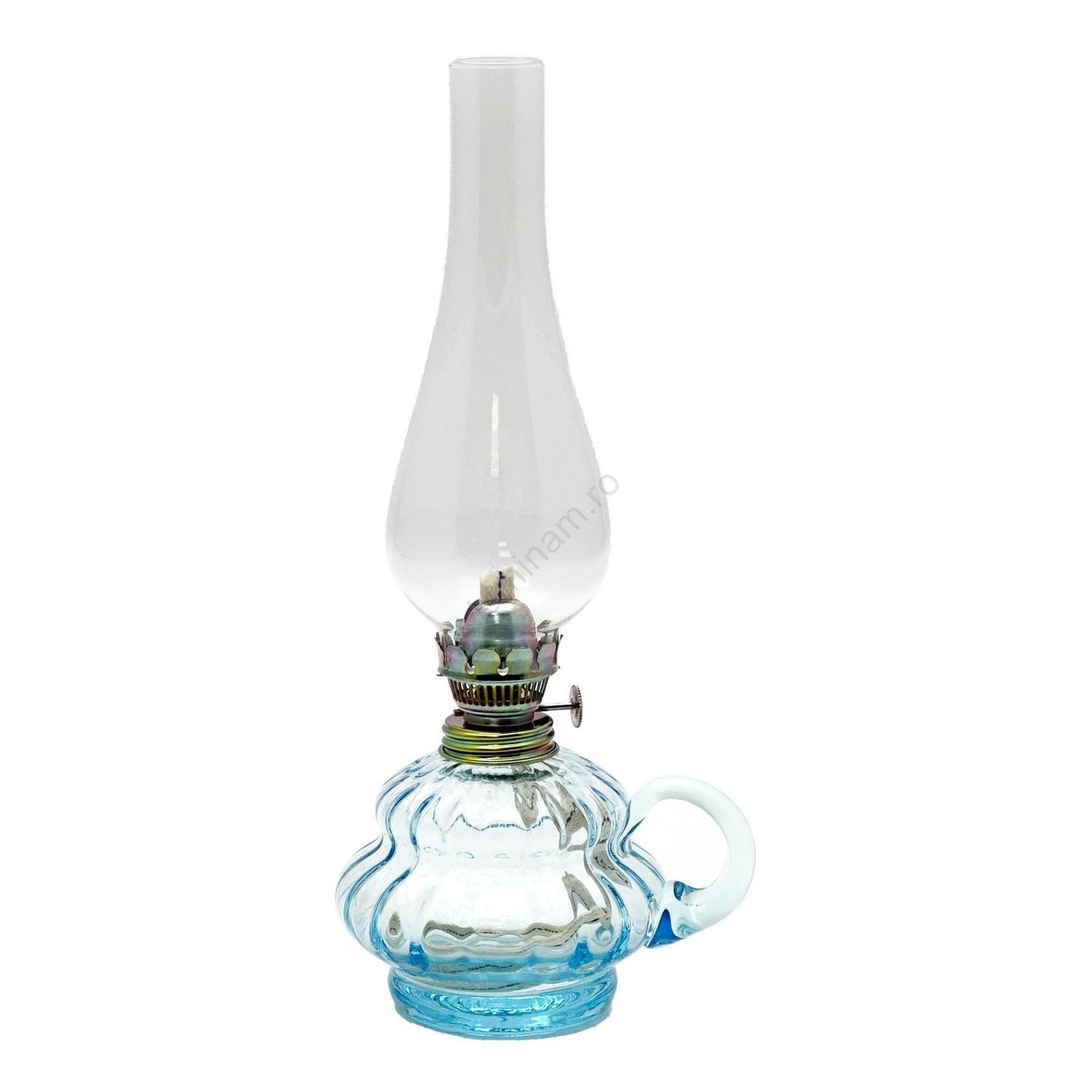 Lampă cu gaz lampant Anna 33 cm albastru | Luminam