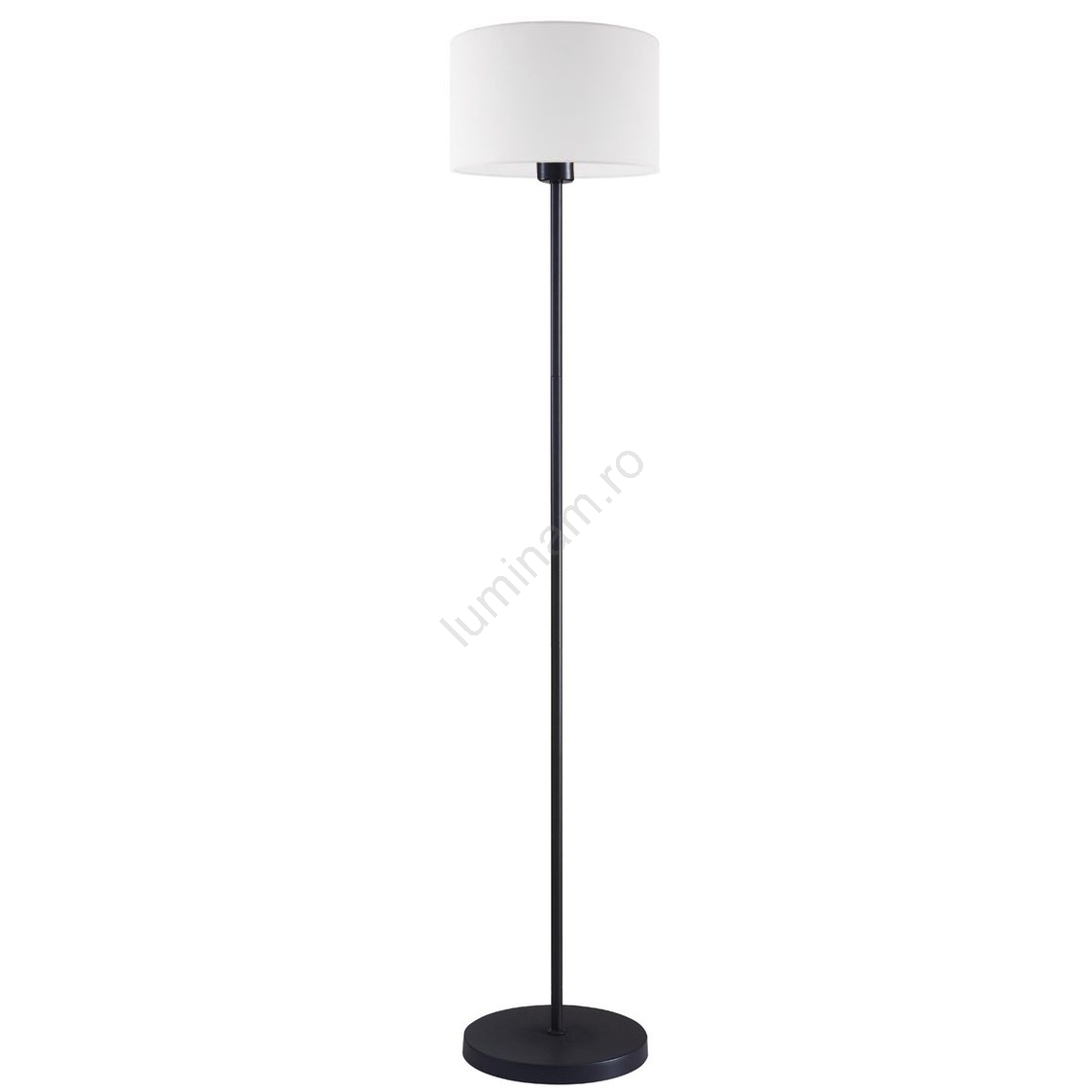 Lampadar LED TUNJA 1xE27/20W/230V, diam. 30 cm, negru/alb | Luminam
