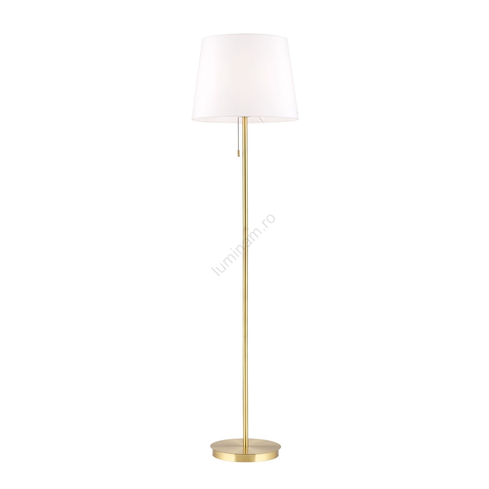 Lampadar Orion Dimmable 12-1186/1 LUDWIG 1xE27/40W/230V alb/auriu | Luminam