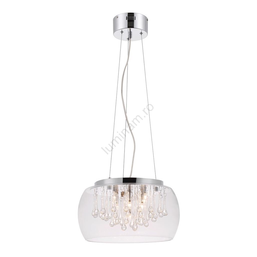 Lustră de cristal pe cablu LUCE 5xG9/42W/230V Zuma Line RLD92132-5 ...