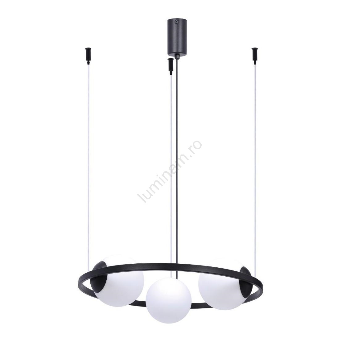 Lustră pe cablu ORBIT 3xE27/40W/230V negru Zuma Line 5004 | Luminam
