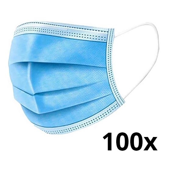 Mască de protecție/mască pentru gură și nas 100 buc. | Luminam