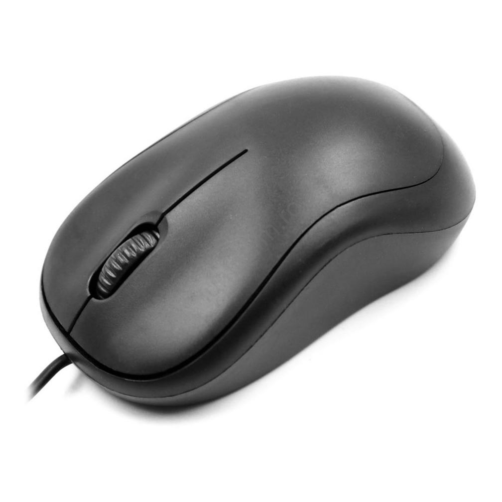 Maus cu fir 1000 DPI negru | Luminam