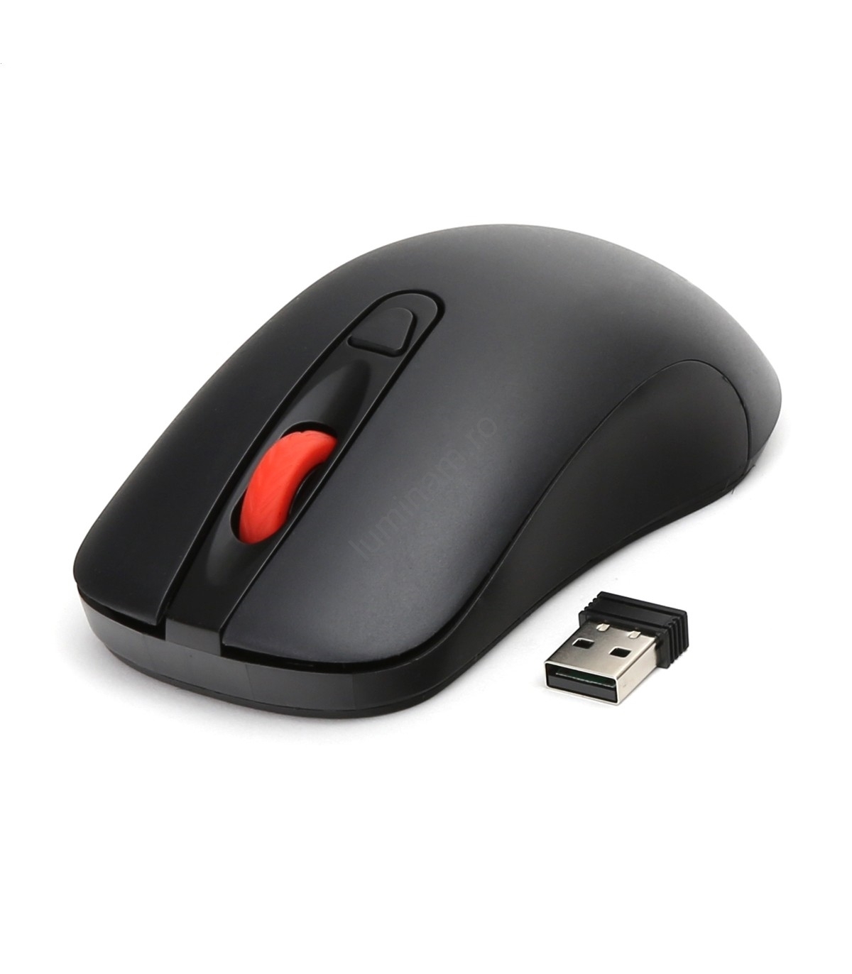 Maus fără fir 1000/1200/1600 DPI negru | Luminam