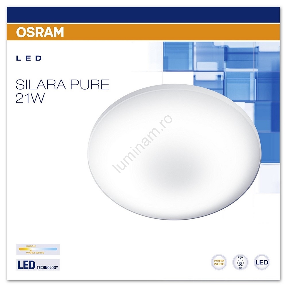 Osram - Plafonieră LED ORBIS PURE LED/21W/230V | Luminam