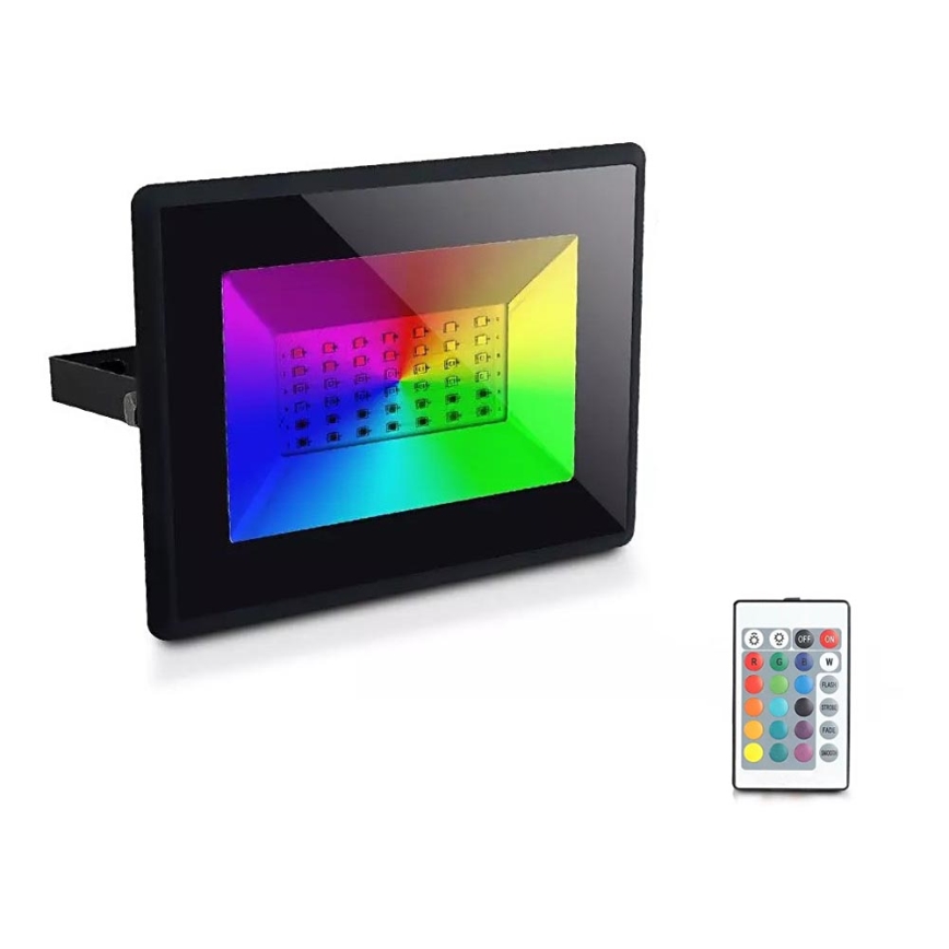Proiector LED RGB dimabil LED/50W/230V + telecomandă | Luminam