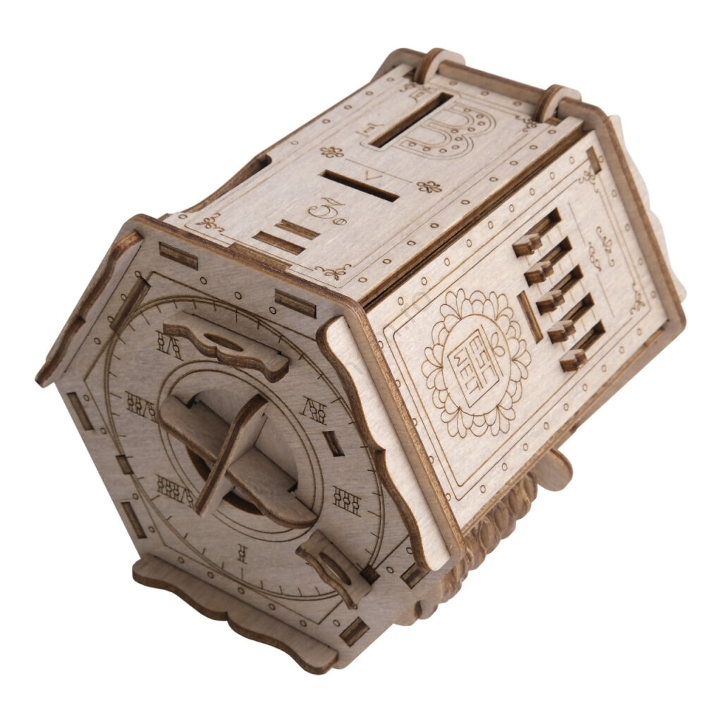 Puzzle mecanic 3D din lemn Fort Knox Pro EscapeWelt | Luminam