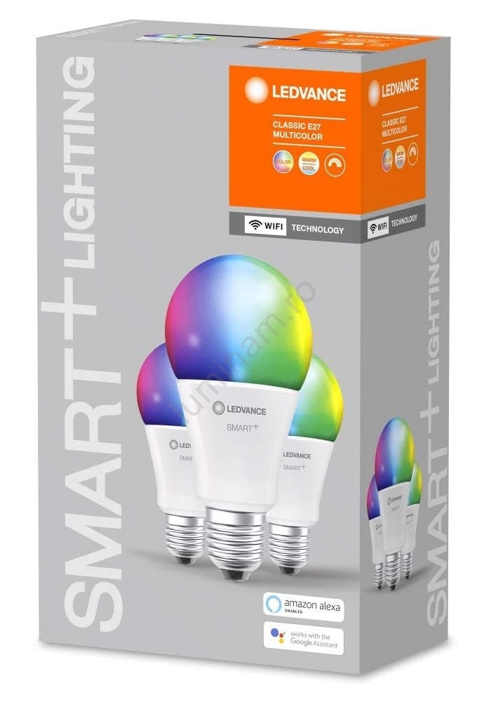 SET 3x LED RGB Dimming bec SMART + E27/14W/230V 2700K-6500K - Ledvance | Luminam
