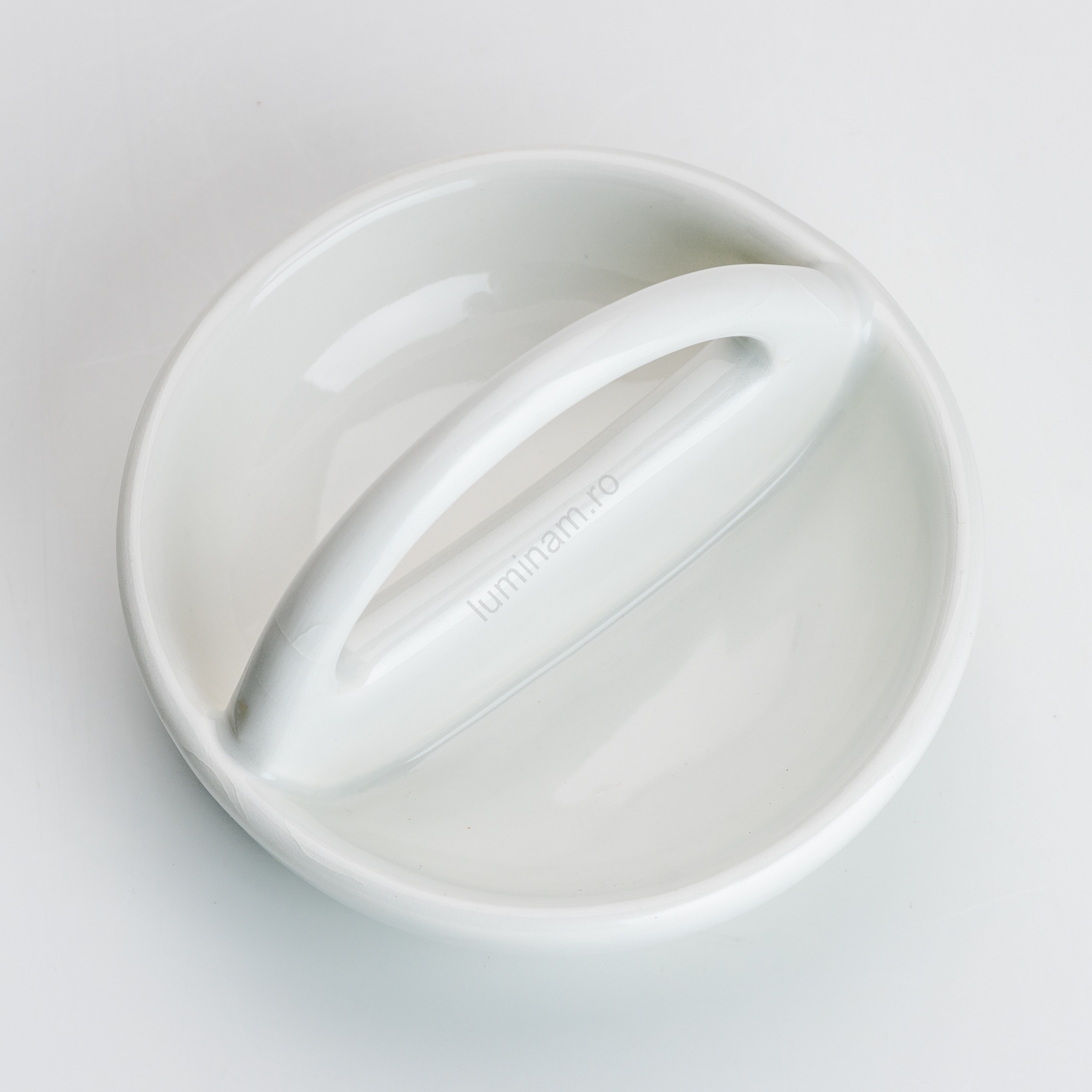 Solniță ceramică Alena alb | Luminam