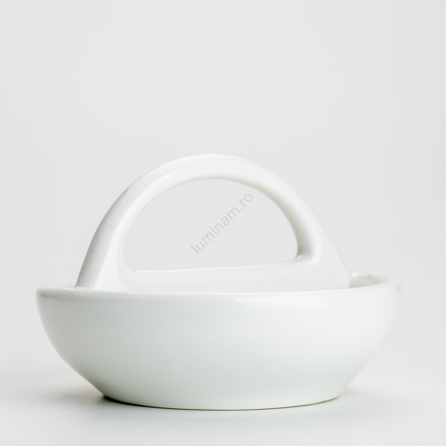 Solniță ceramică Alena alb | Luminam