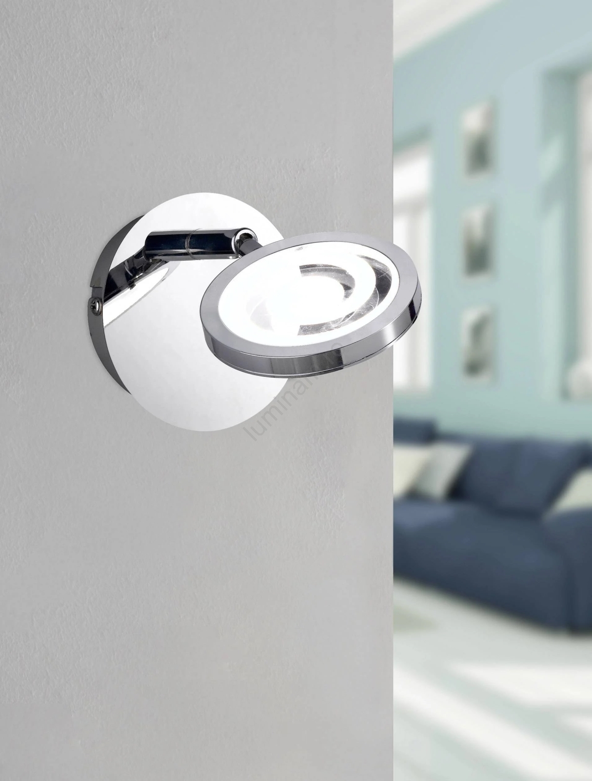 Spot LED de perete MORRIS LED/5W/230V 3000K Wofi 4224.01.01.0000 | Luminam