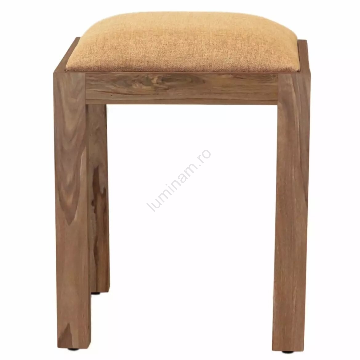 Taburet RAMI 45x40 cm cm lemn masiv/palisandru | Luminam